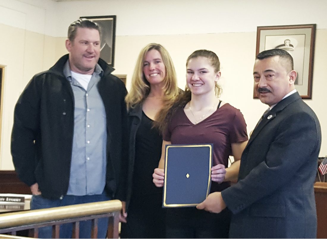 Dunkirk honors Hanlon | News, Sports, Jobs - Observer Today